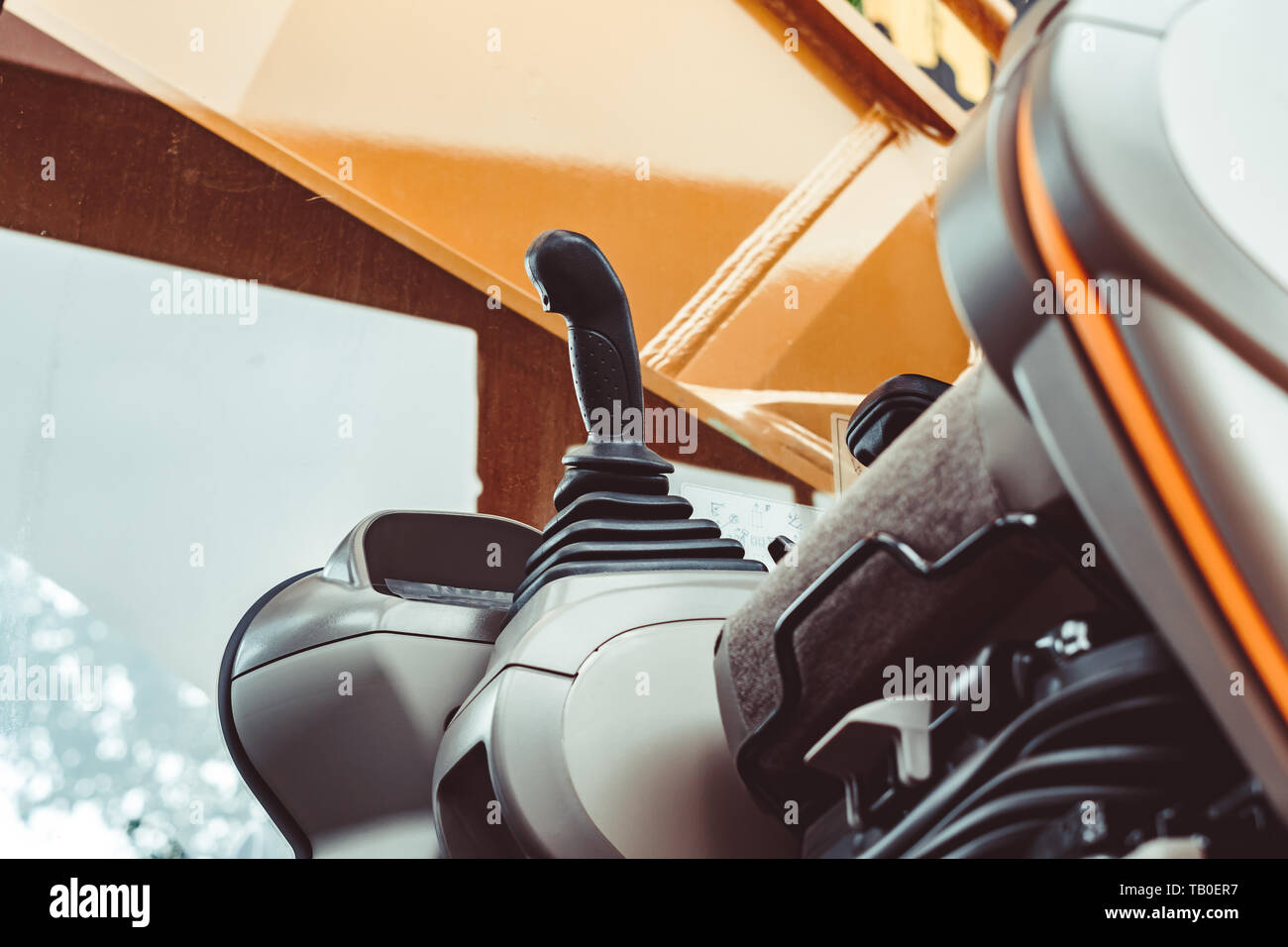 Excavator Cab Interior High Resolution Stock Photography and Images - Alamy