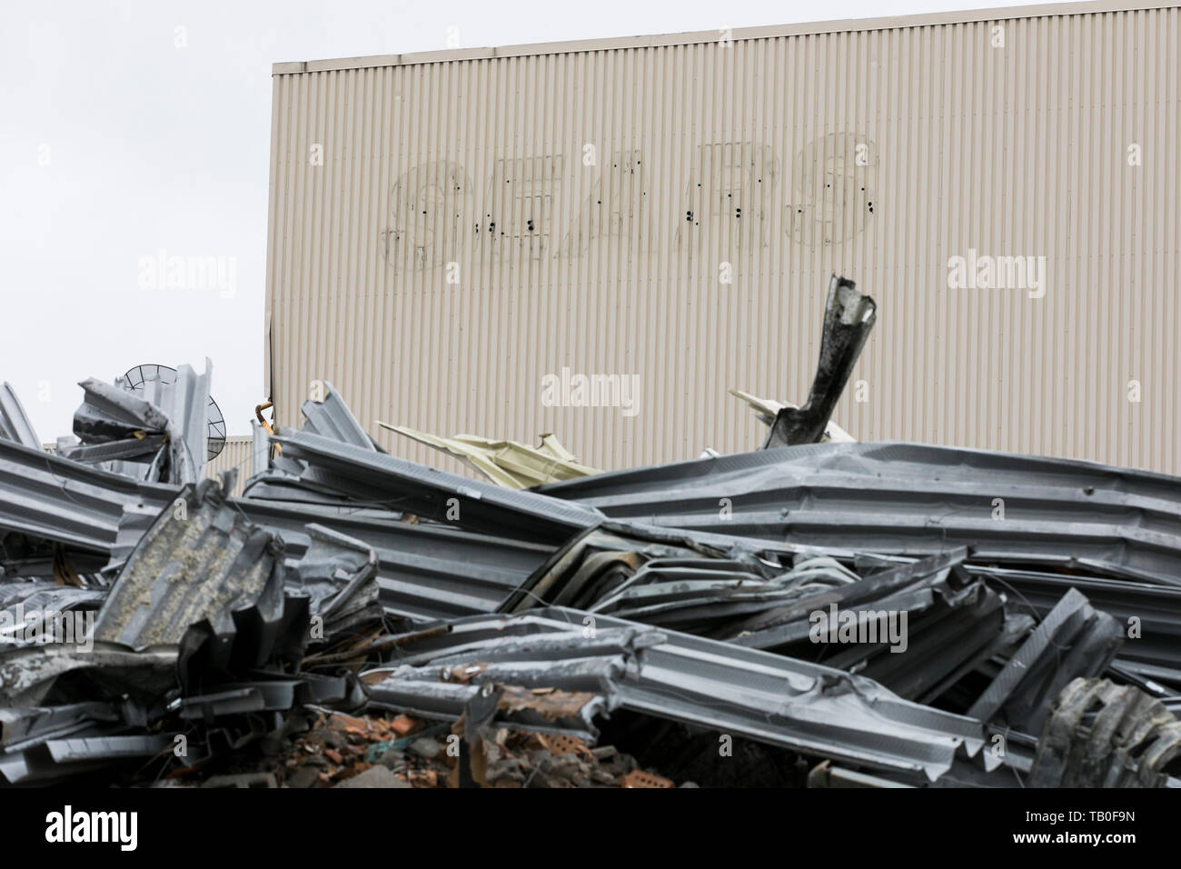 Demolished 2019 hi-res stock photography and images - Alamy
