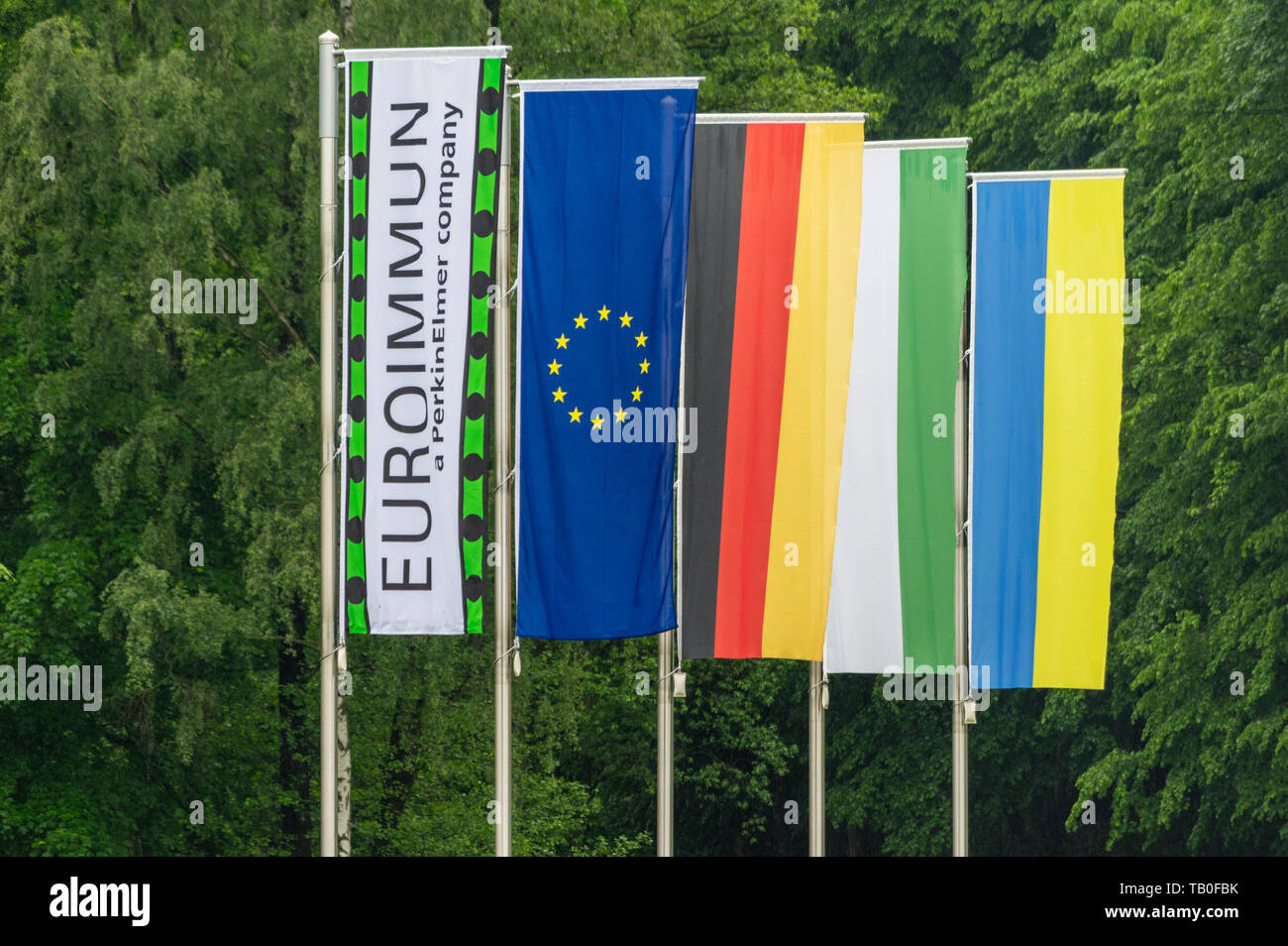 Upper lusatia flag hi-res stock photography and images - Alamy