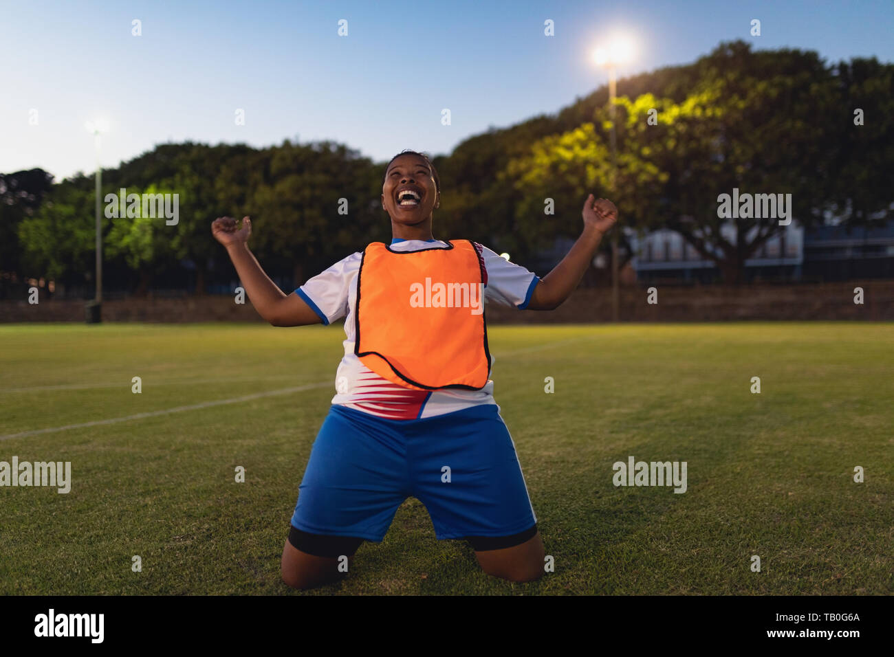 Football soccer player woman hi-res stock photography and images - Alamy