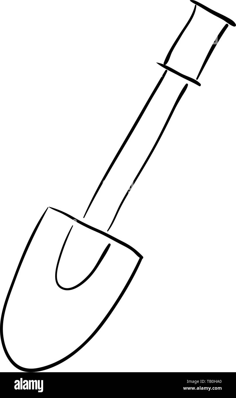 Shovel, Gardening Equipment, Trowel isolated on white background ...