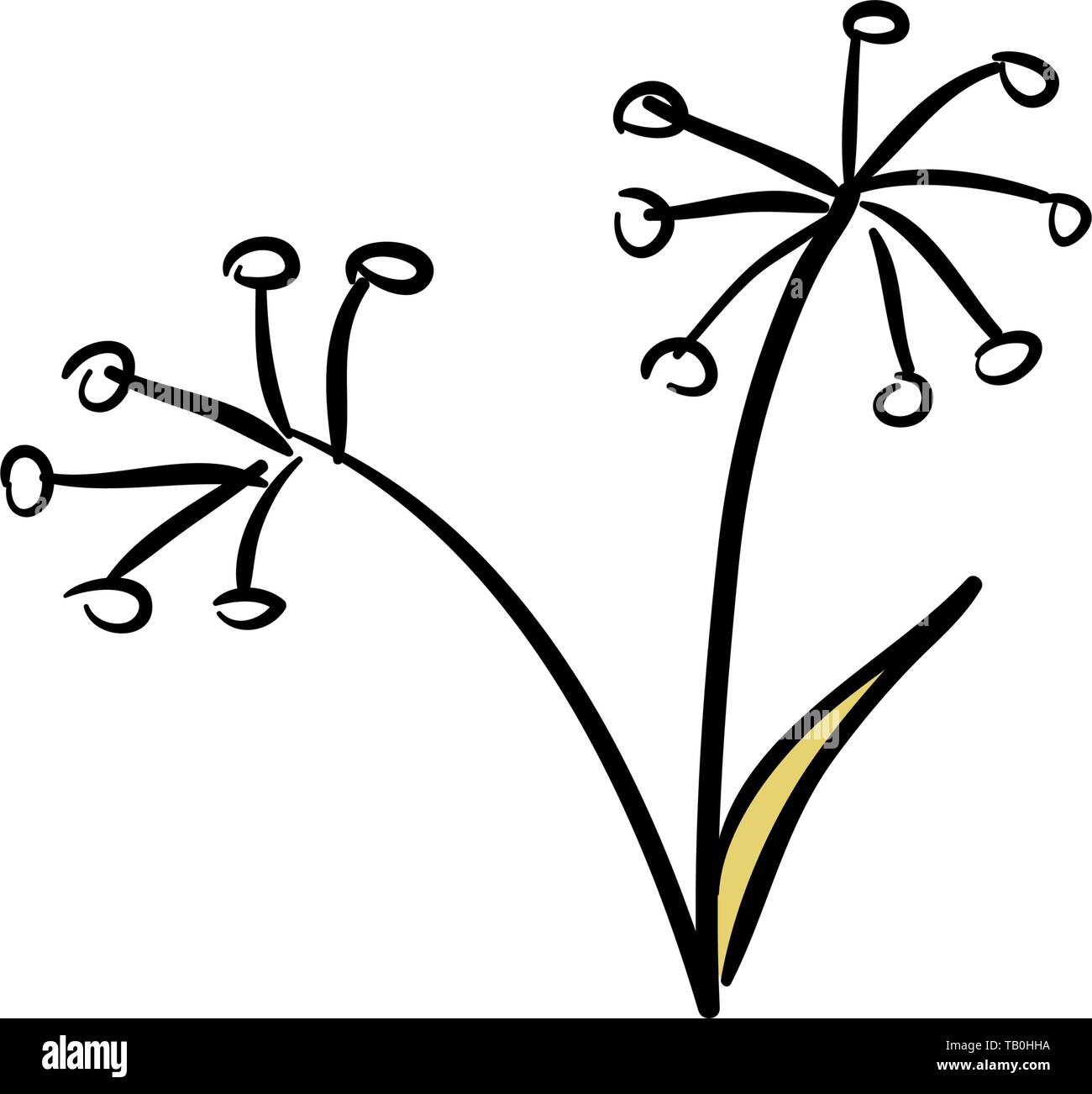 Natural sprigs Stock Vector Images - Alamy