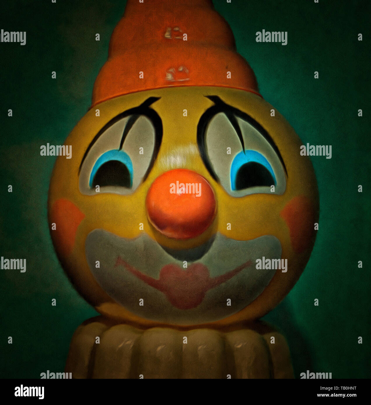 Old clown doll hi-res stock photography and images - Alamy