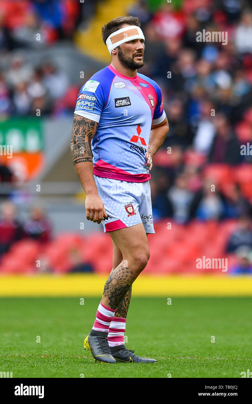 26th May 2019 , Anfield Stadium, Liverpool, England; Dacia Magic ...