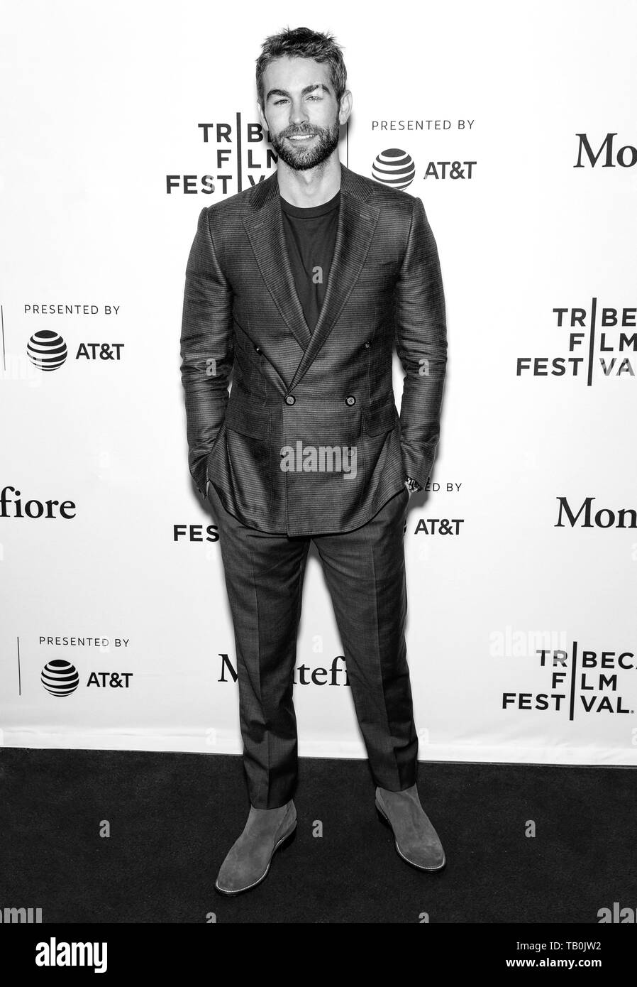 Chace Crawford Black Suit