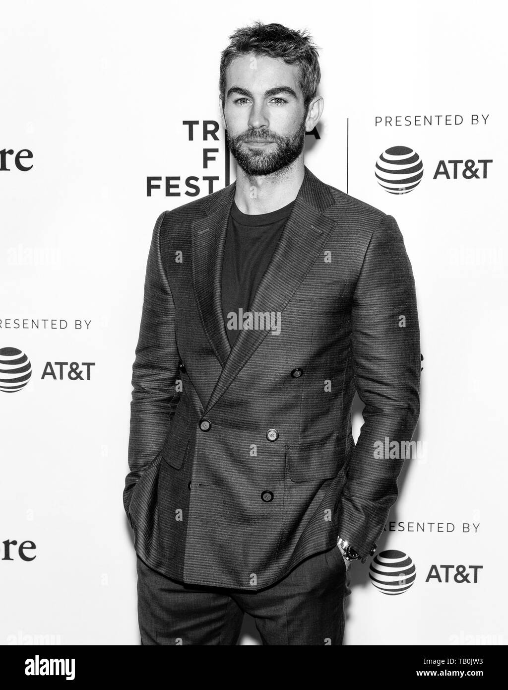 Chace Crawford Black And White