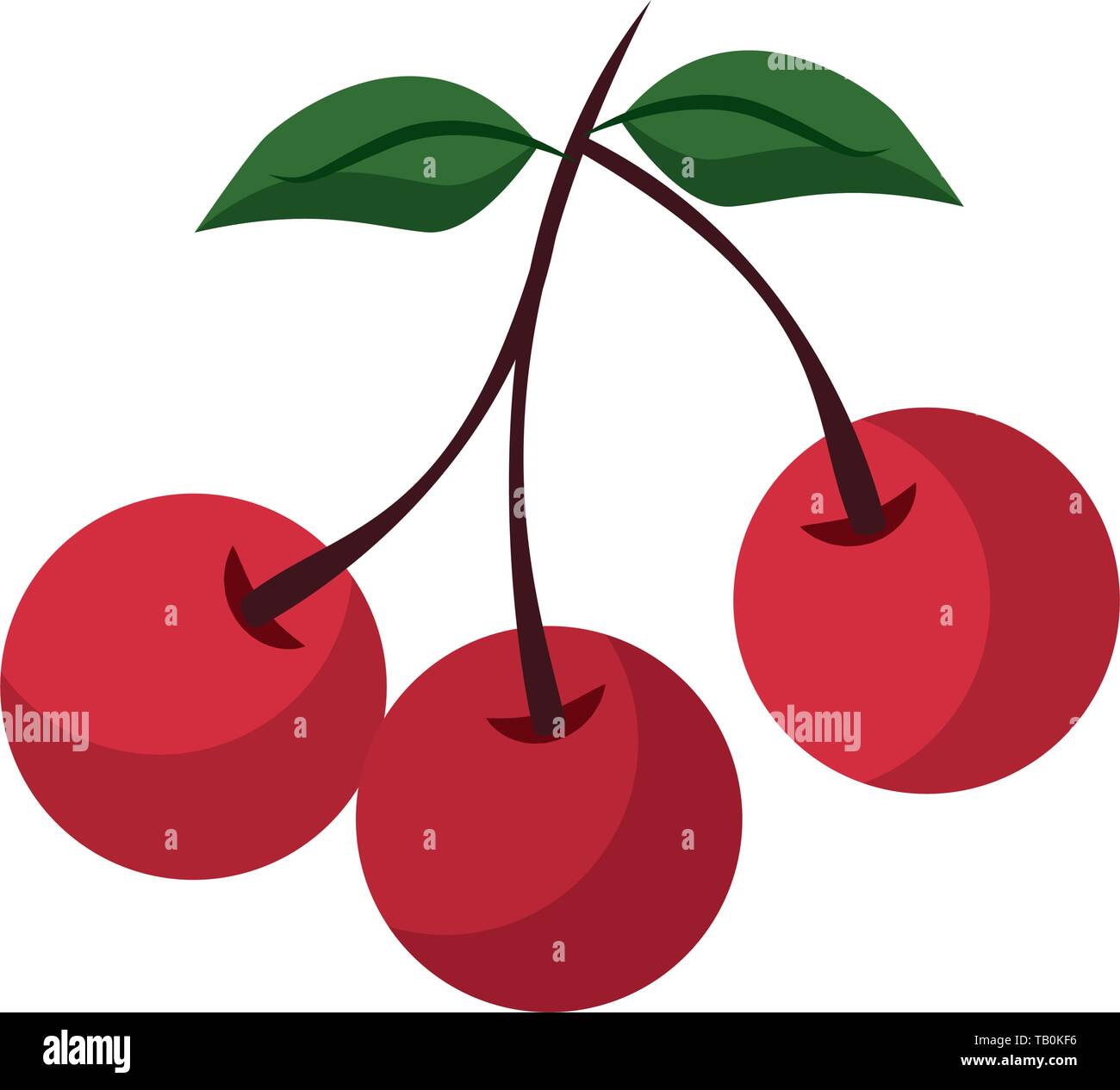 Cherries vegetable healthy food cartoon Stock Vector Image & Art - Alamy