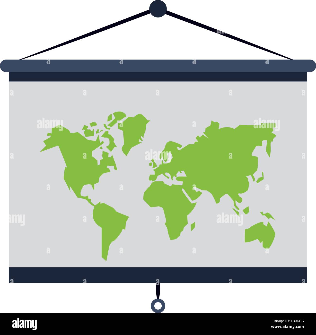 World earth map isolated cartoon Stock Vector Image & Art - Alamy