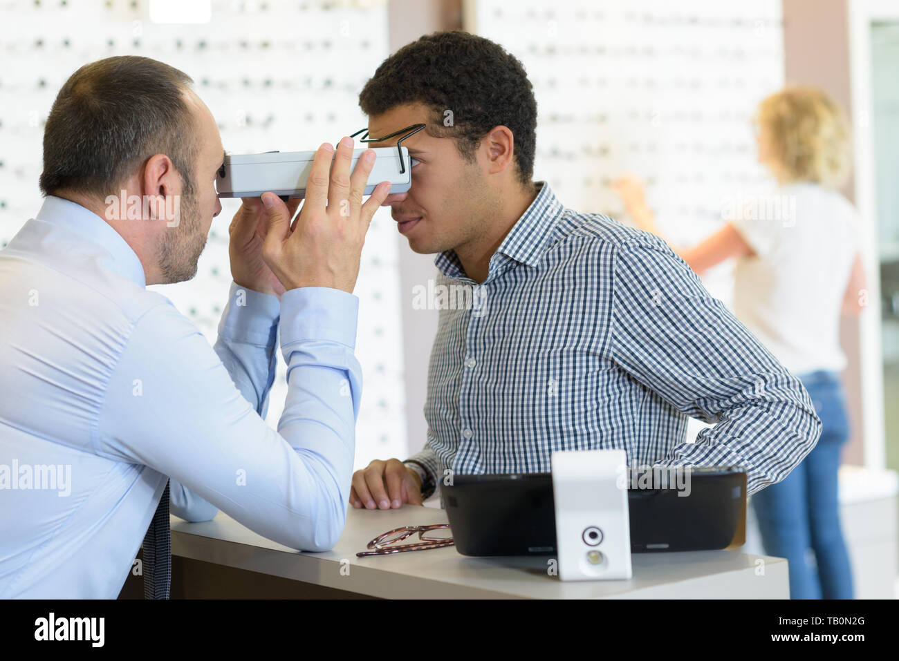 measure of the visual strength Stock Photo - Alamy