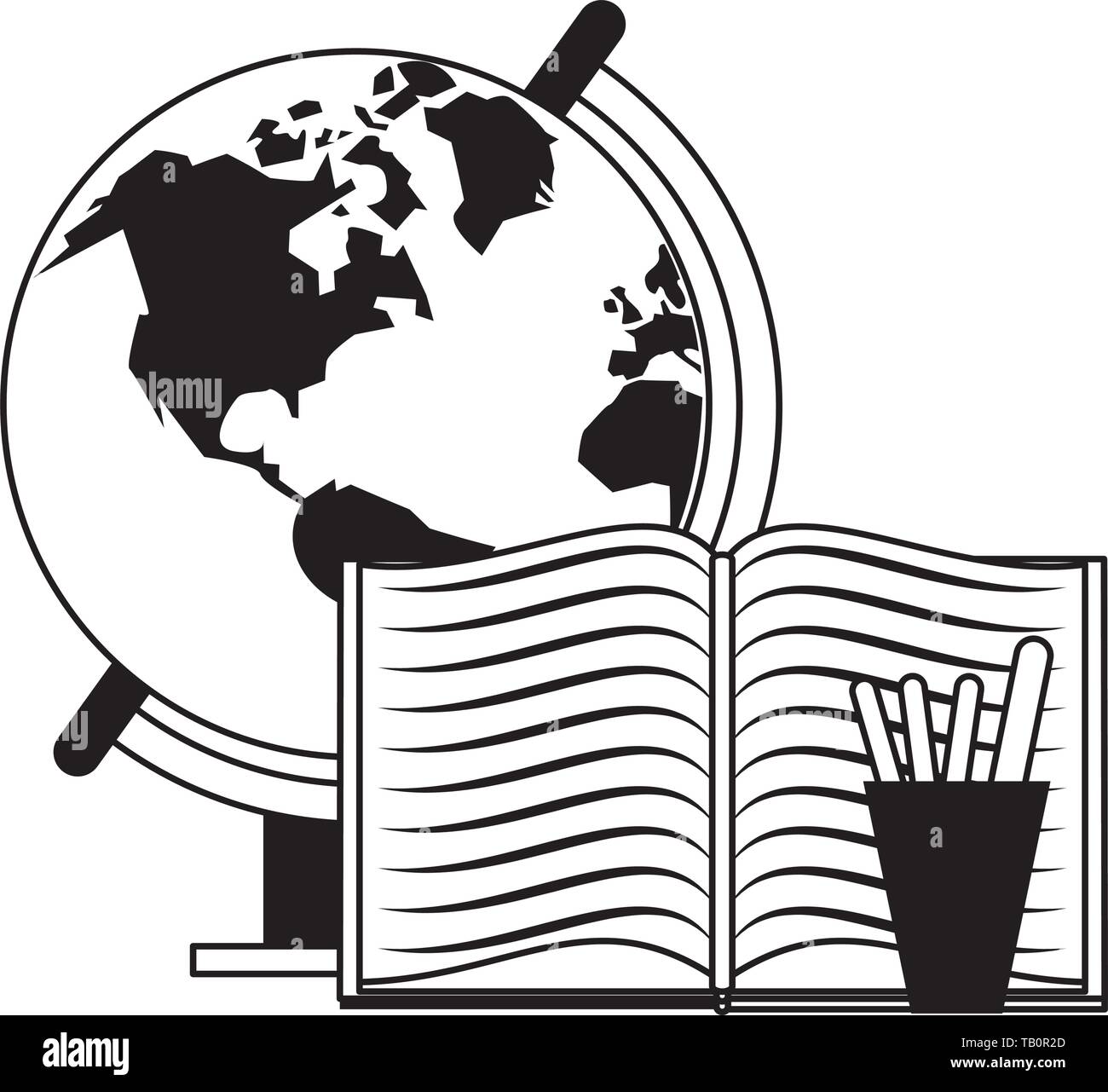 Learning Clipart Black And White