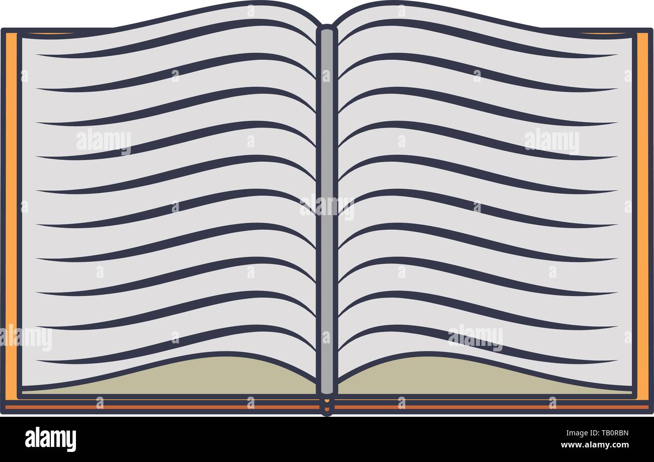 Book open education symbol isolated Stock Vector Image & Art - Alamy