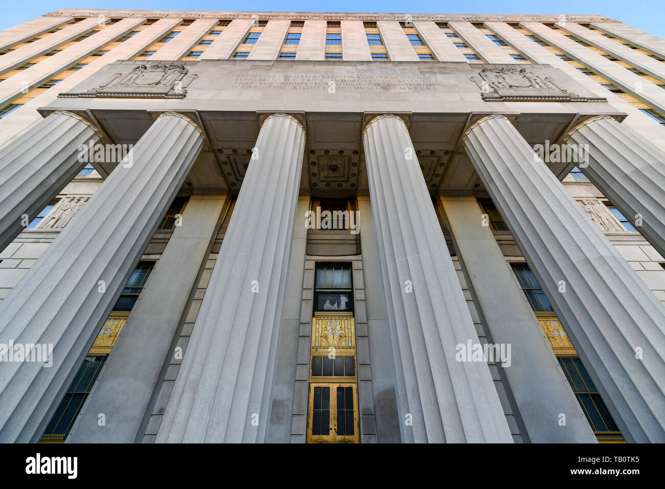 Bronx County Courthouse, also known as the Mario Merola Building, is a ...