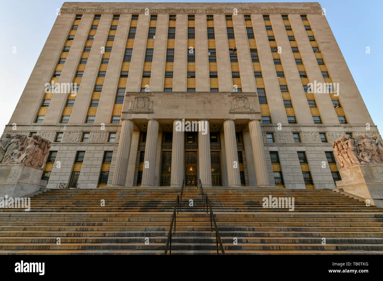 Bronx County Courthouse, also known as the Mario Merola Building, is a ...