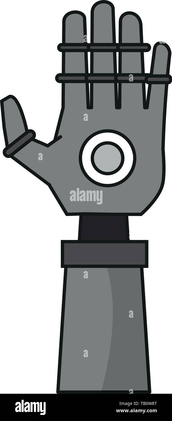 Bionic robot hand technology Stock Vector Image & Art - Alamy