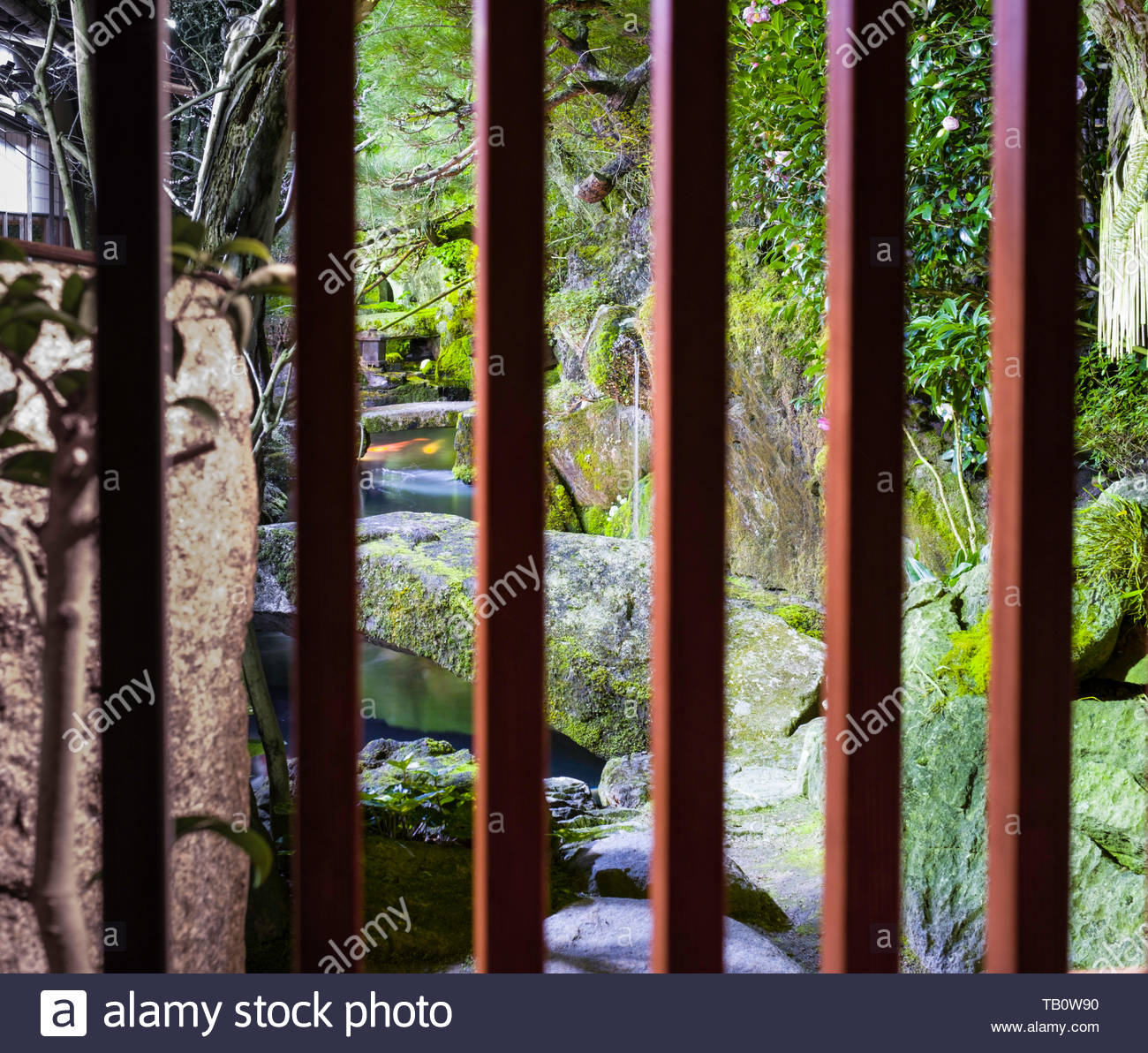 Japanese Garden Fence High Resolution Stock Photography and Images - Alamy