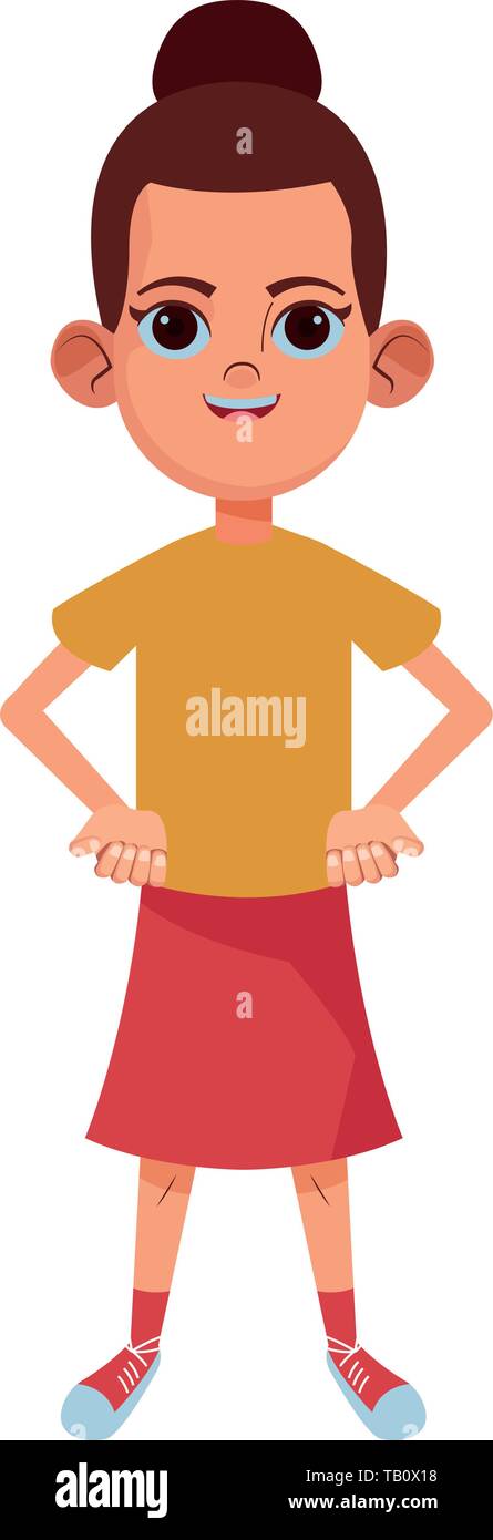 little kid avatar cartoon character Stock Vector Image & Art - Alamy