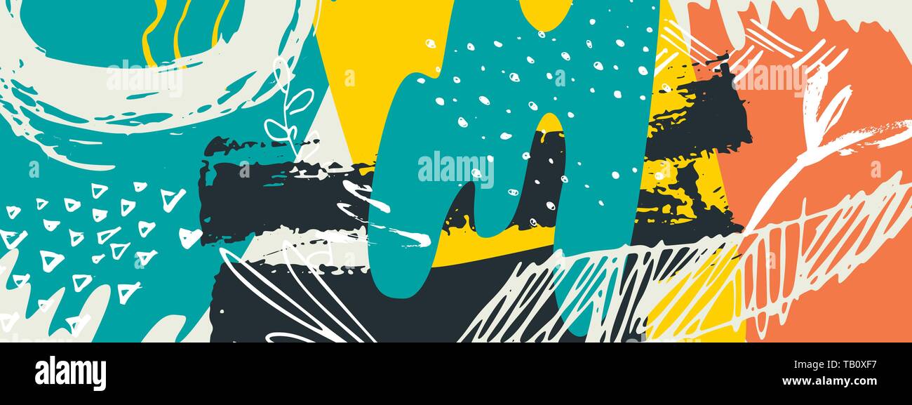 abstract vector header Stock Vector Image & Art - Alamy