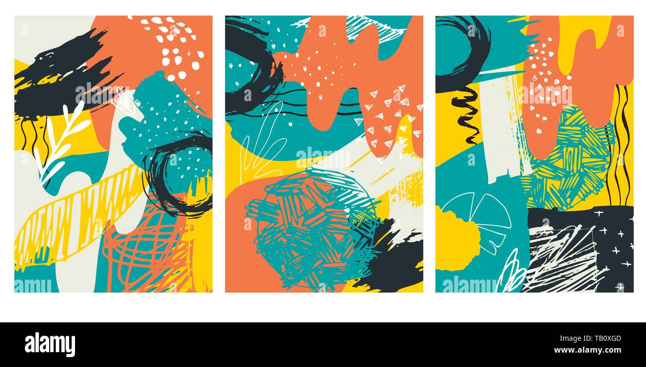 abstract vector composition Stock Vector Image & Art - Alamy