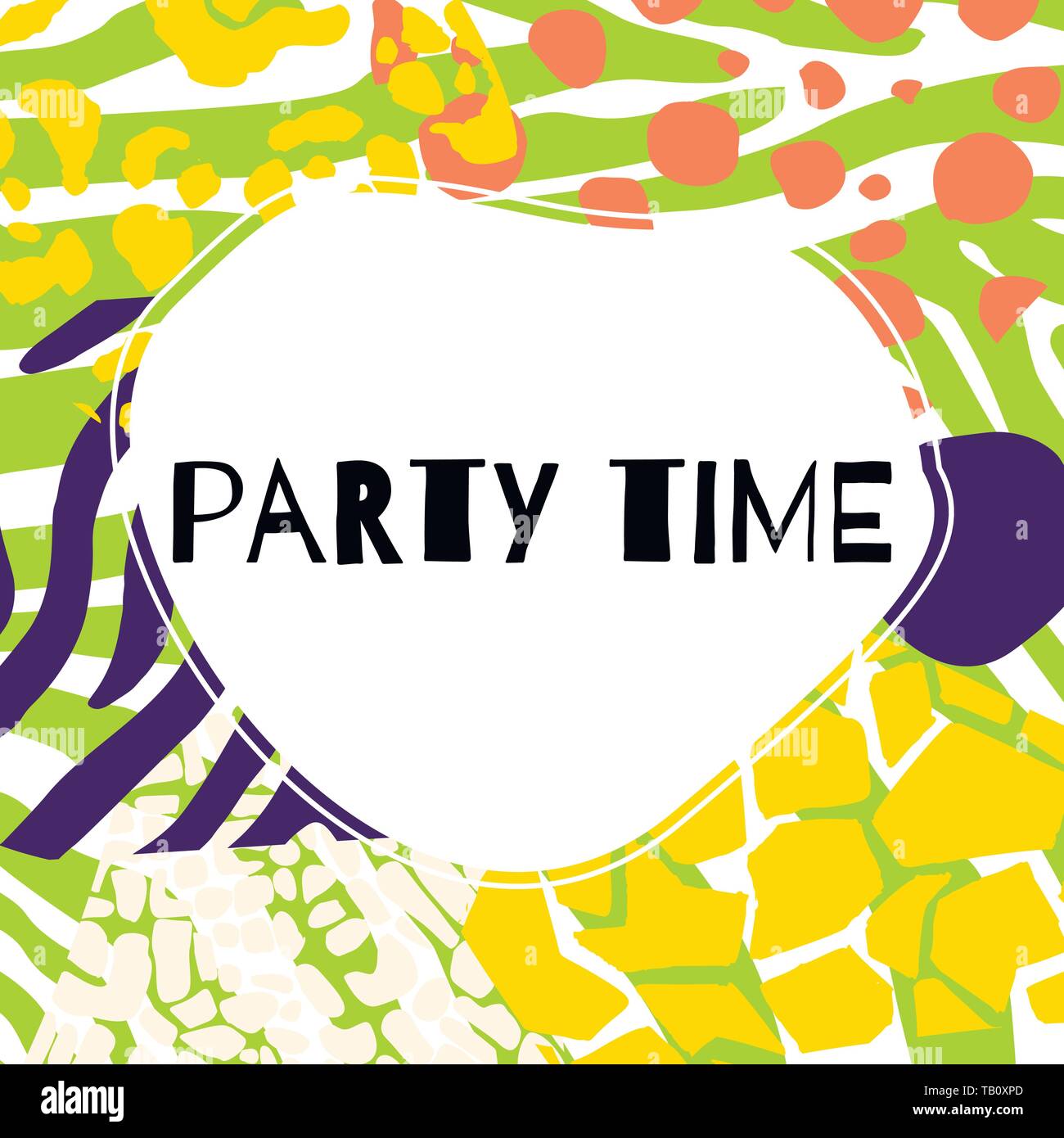 vector hand drawn invitation Stock Vector Image & Art - Alamy