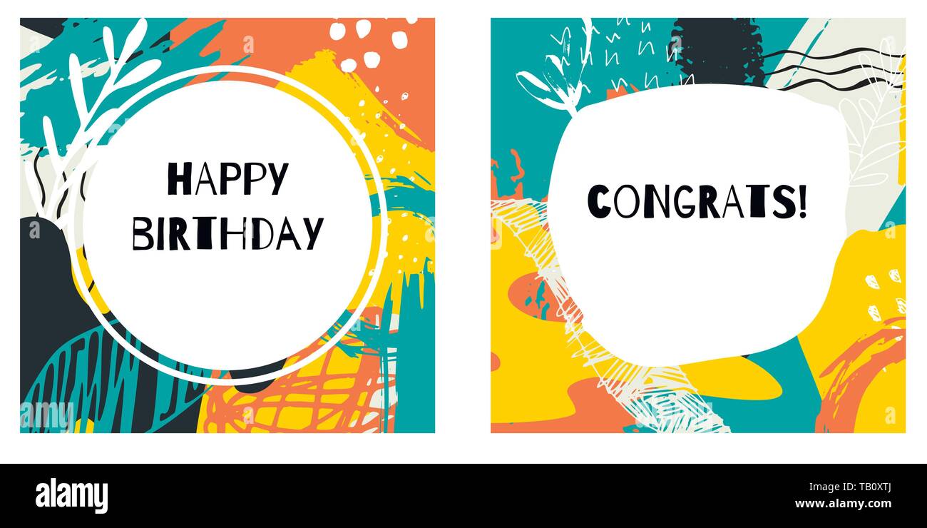 vector hand drawn invitation Stock Vector Image & Art - Alamy