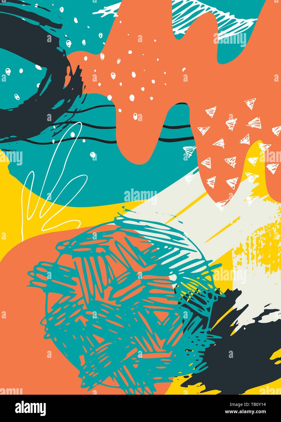 abstract vector composition Stock Vector Image & Art - Alamy