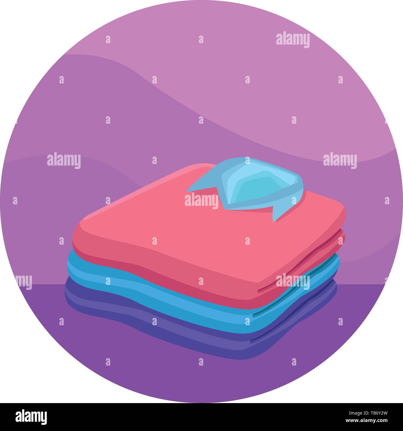 Folded jacket Stock Vector Images - Alamy