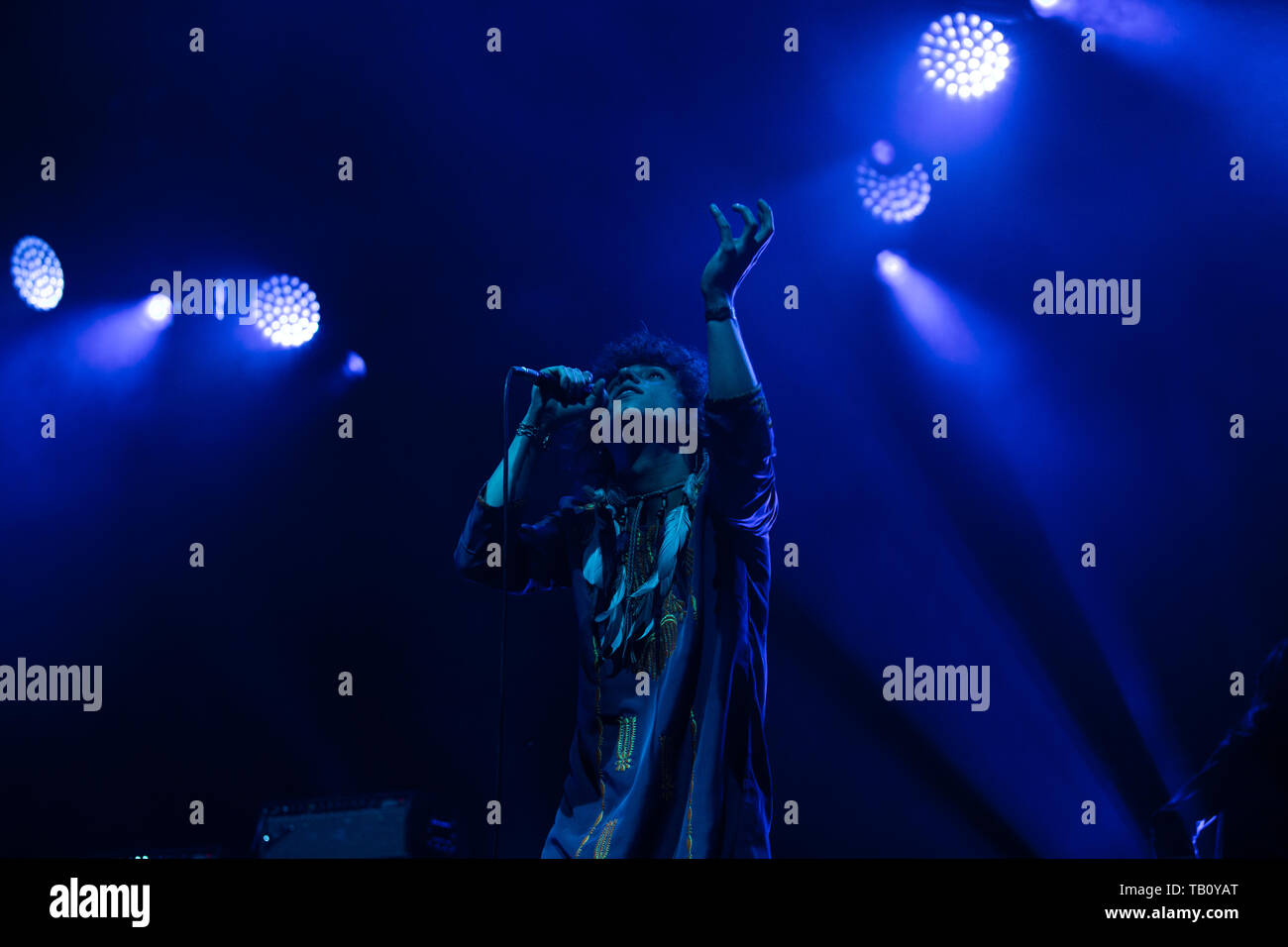 Lead singer Josh Kiszka - Greta Van Fleet performing in Toronto, CANADA ...