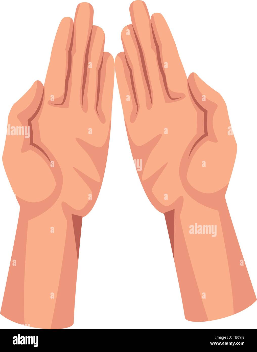 Thumb facing Stock Vector Images - Alamy