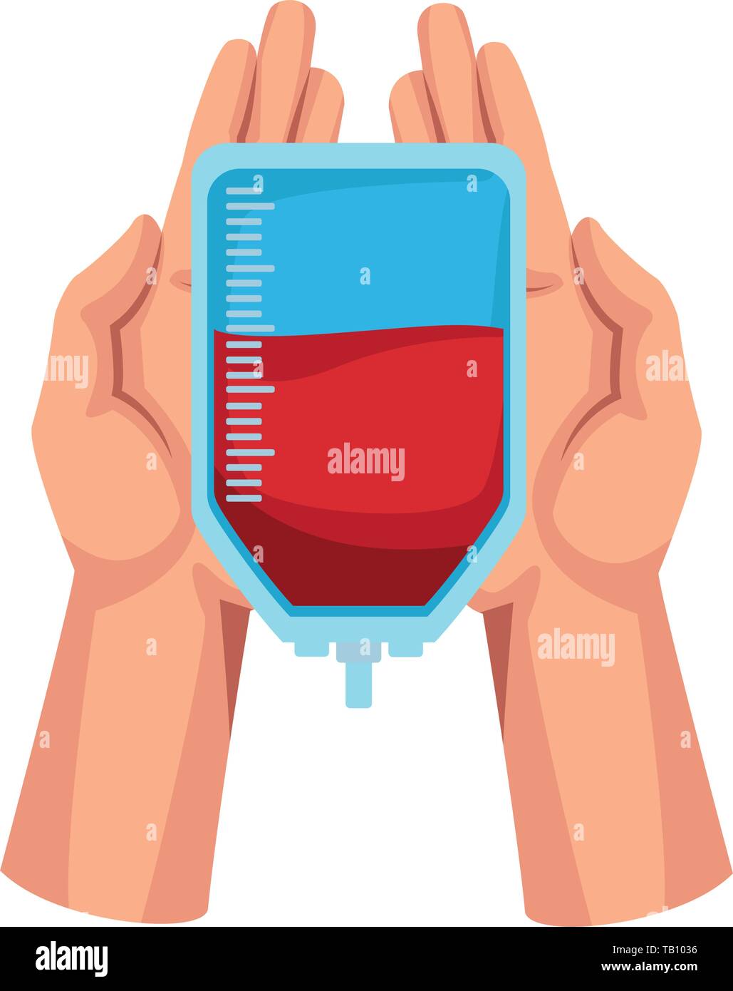Blood bag cartoon heart icon hi-res stock photography and images - Alamy