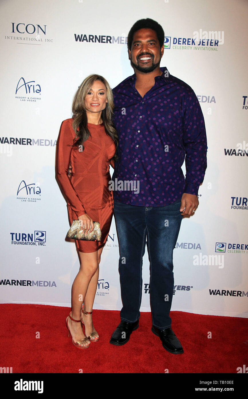2019 Derek Jeter Celebrity Invitational Gala, held at the Aria Resort ...
