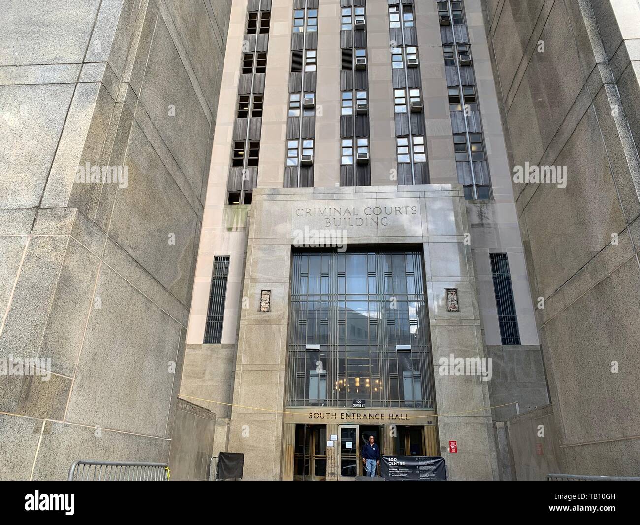 Manhattan criminal courts building hi-res stock photography and images ...
