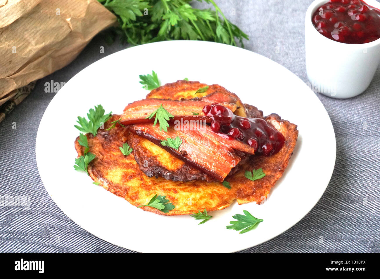 Salted pork hi-res stock photography and images - Alamy