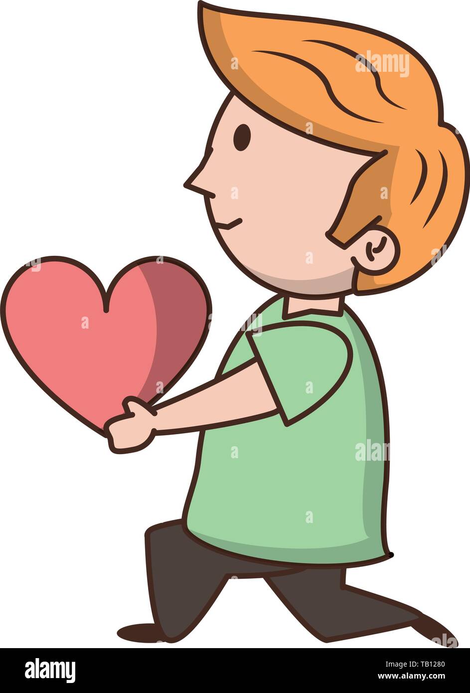 Cute boy cartoon isolated Stock Vector Image & Art - Alamy
