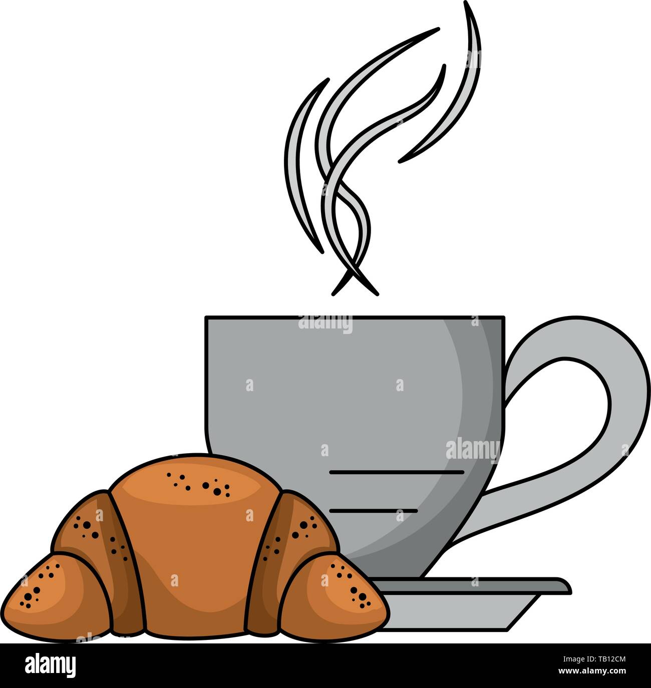 Breakfast morning food cartoons Stock Vector Image & Art - Alamy