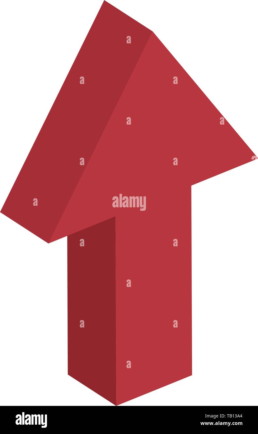 arrow up direction isolated icon Stock Vector Image & Art - Alamy