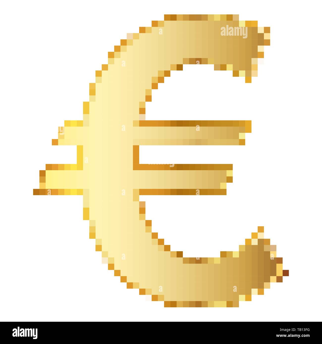 Euro Currency Symbol Icon
