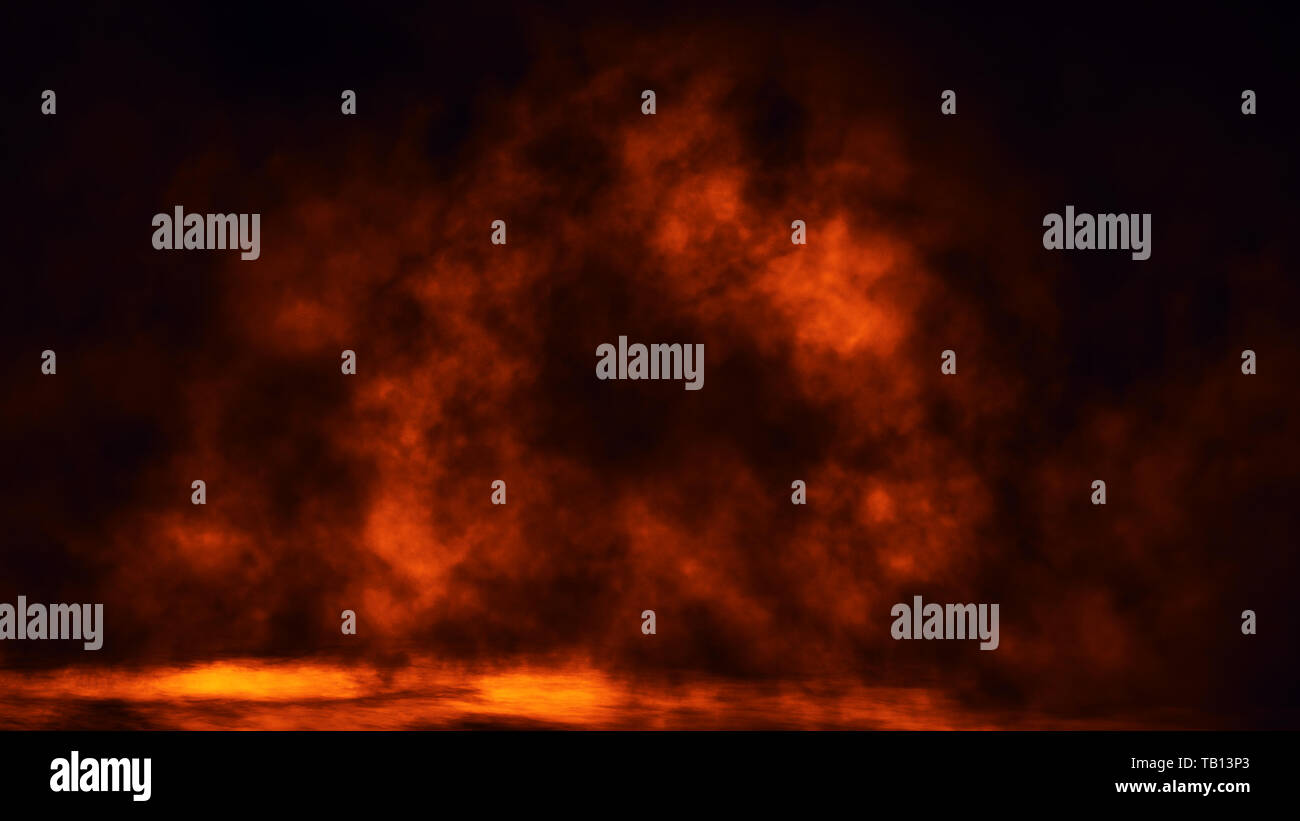 Fire smoke texture overlays on isolated background. Misty background ...