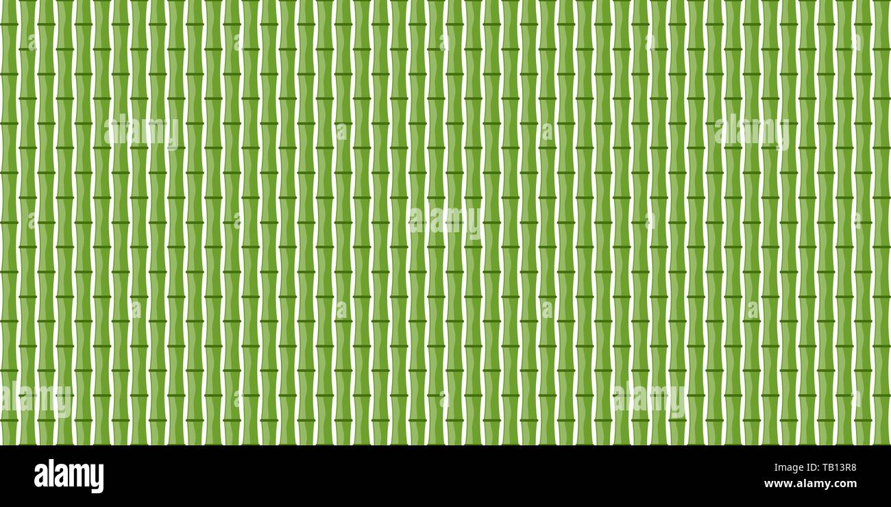 Seamless abstract bamboo background. Vector illustration. Exotic green ...