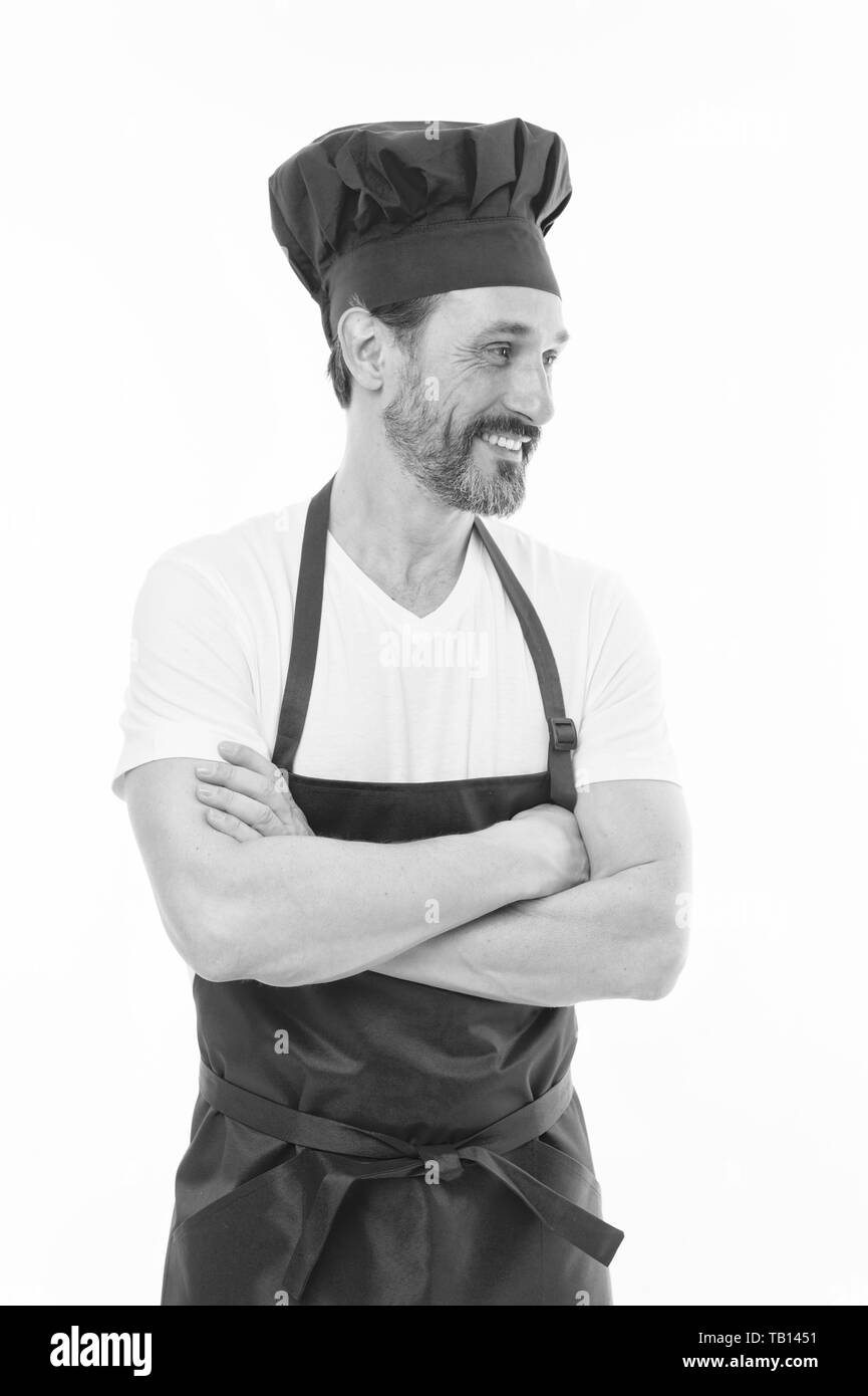 Confident bearded caucasian old adult Black and White Stock Photos ...