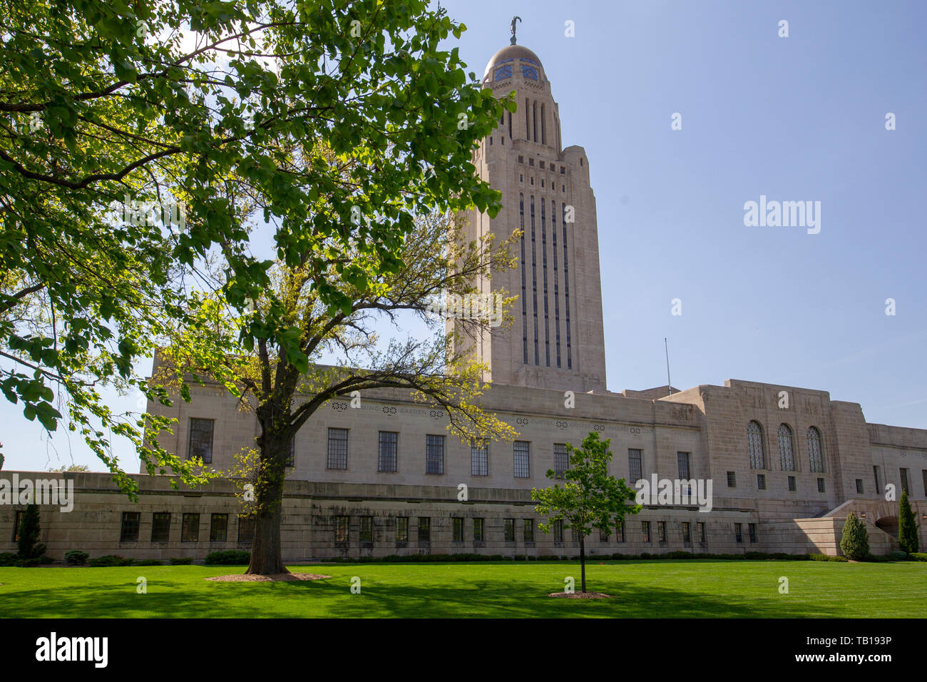 The Nebraska State Capitol is the seat of government for the U.S. State ...