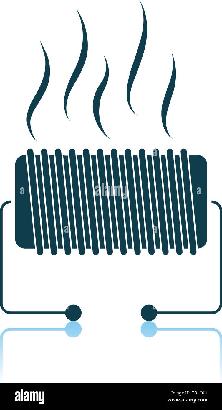 Electrical resistance heater Stock Vector Images - Alamy