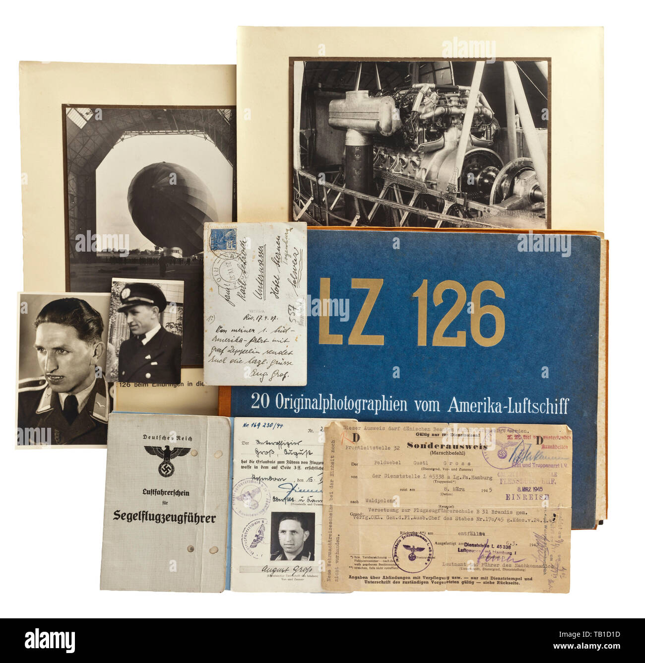 Airship graf zeppelin hi-res stock photography and images - Alamy