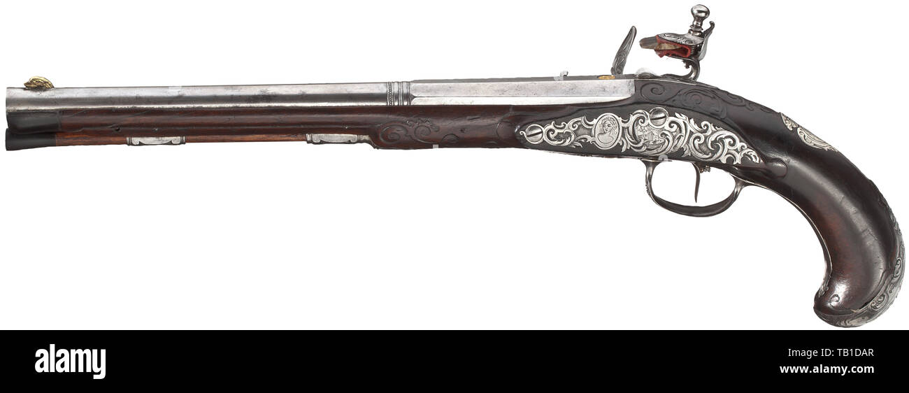 Flintlock with flat plate Cut Out Stock Images & Pictures - Alamy