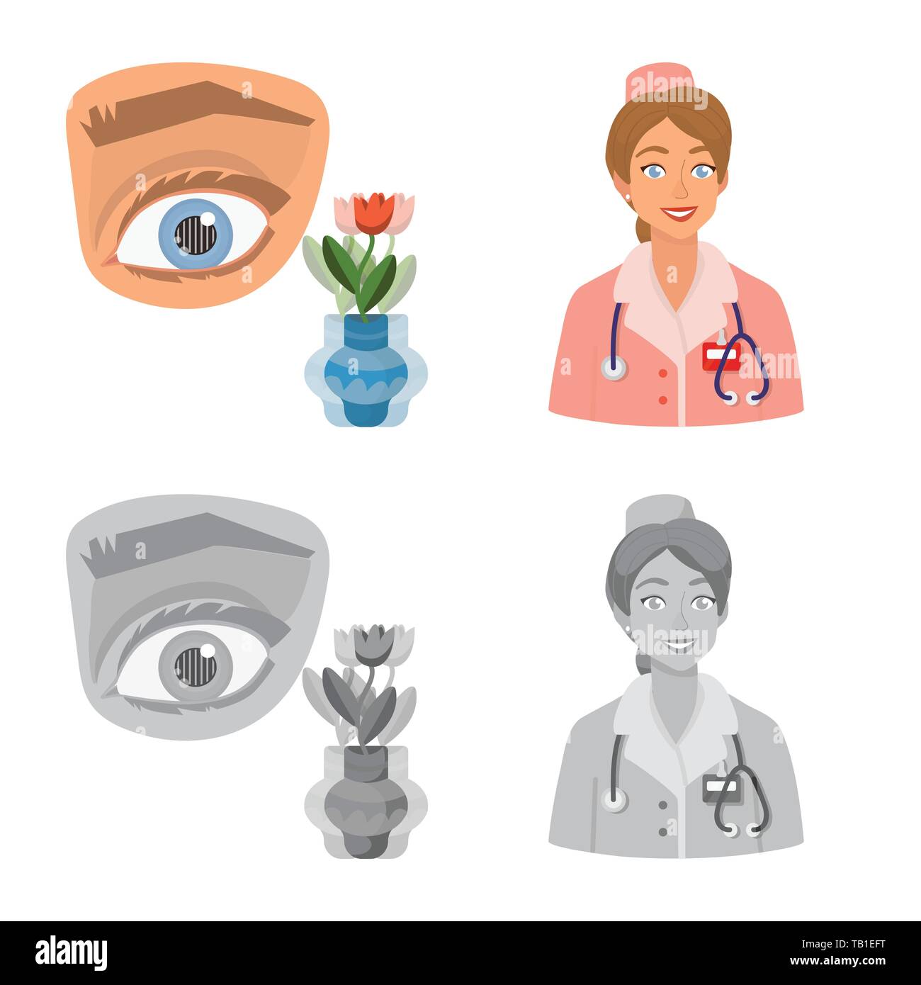 eye,nurse,poor,doctor,eyesight,stethoscope,blindness,assistant,cornea ...