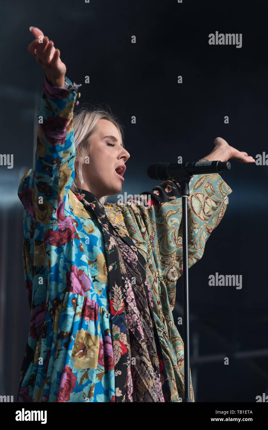 Norway, Stavanger - September 1, 2017.The Norwegian singer and ...