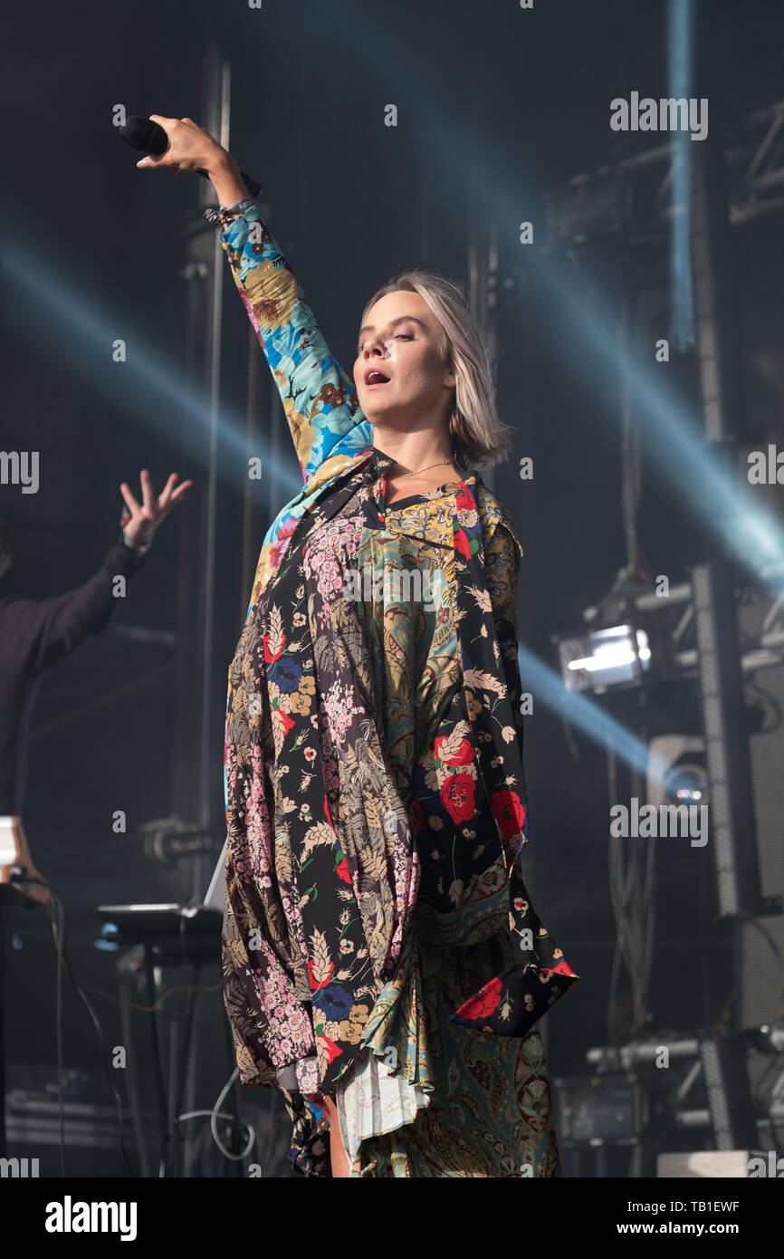 Norway, Stavanger - September 1, 2017.The Norwegian singer and ...