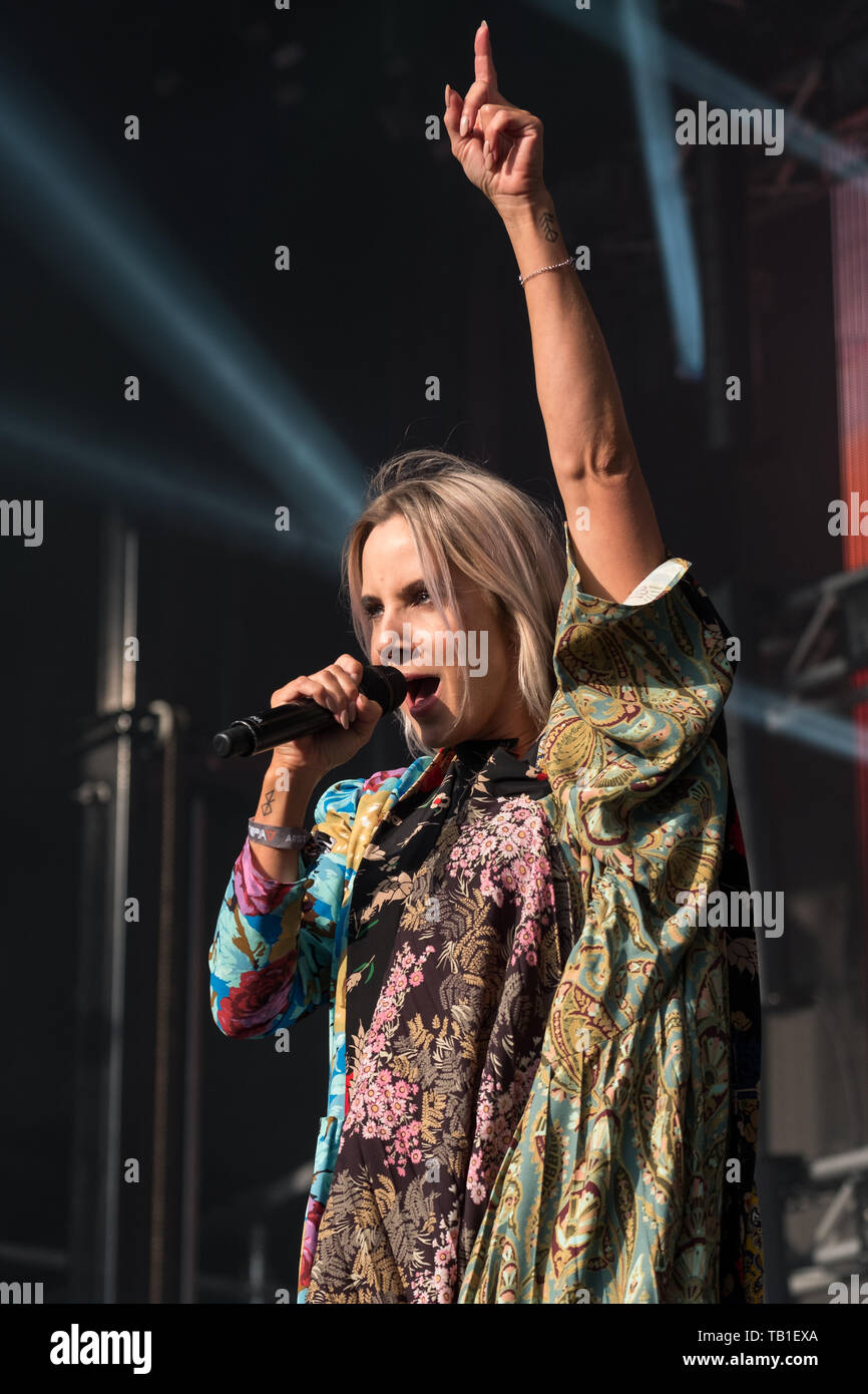 Norway, Stavanger - September 1, 2017.The Norwegian singer and ...