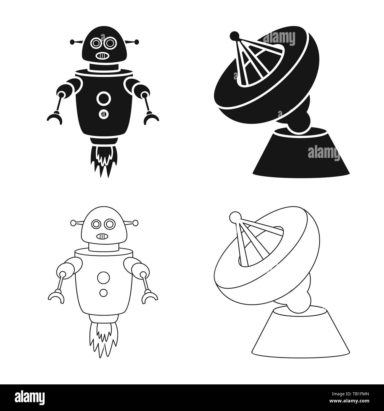 robot,antenna,program,satellite,future,dish,cyborg,radar,android,cable ...
