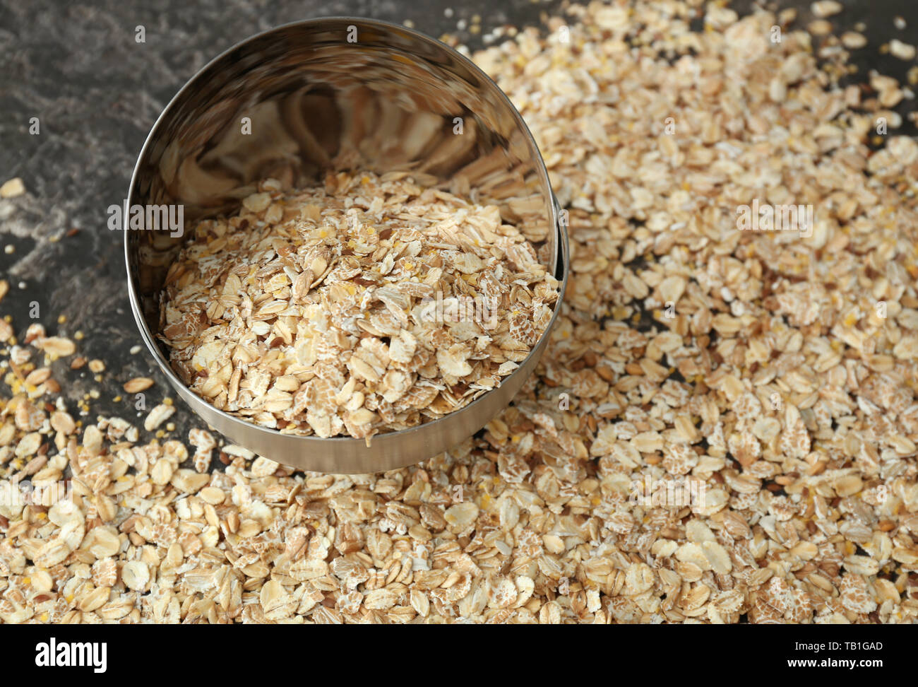 Scattered oatmeal hi-res stock photography and images - Alamy