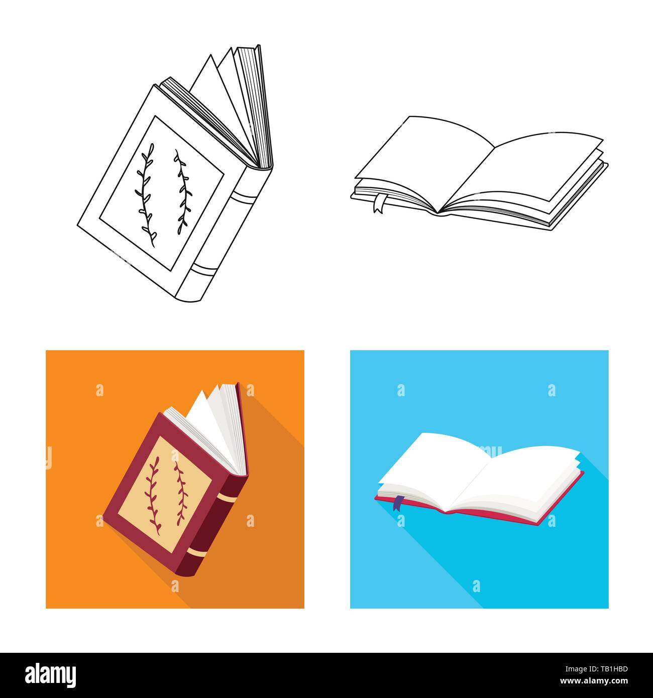Vector illustration of training and cover icon. Set of training and ...